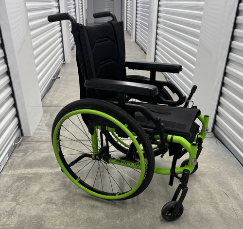 2022 Helio C2 Carbon Fiber GREEN Lightweight Wheelchair 14" wide seat ...