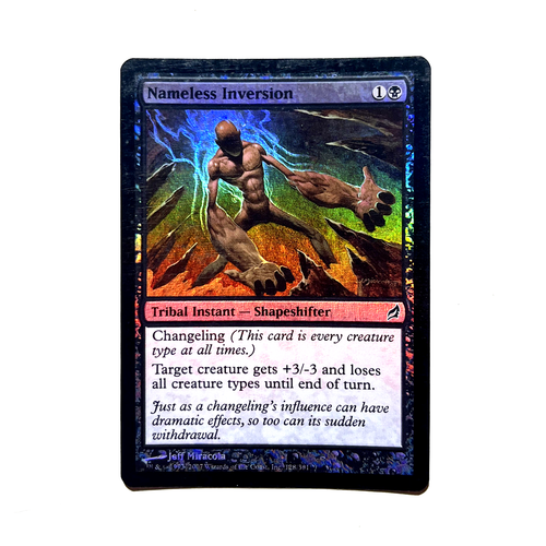 Nameless Inversion FOIL VLP Lorwyn MTG See Photos Magic the Gathering ...