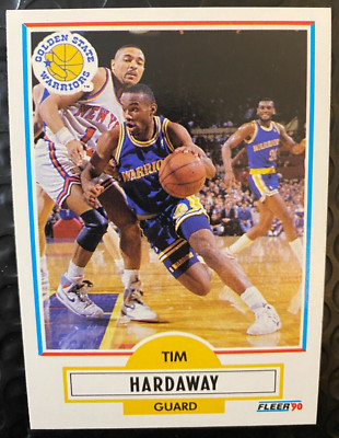 90-91 Fleer Tim Hardaway Rookie Card | eBay