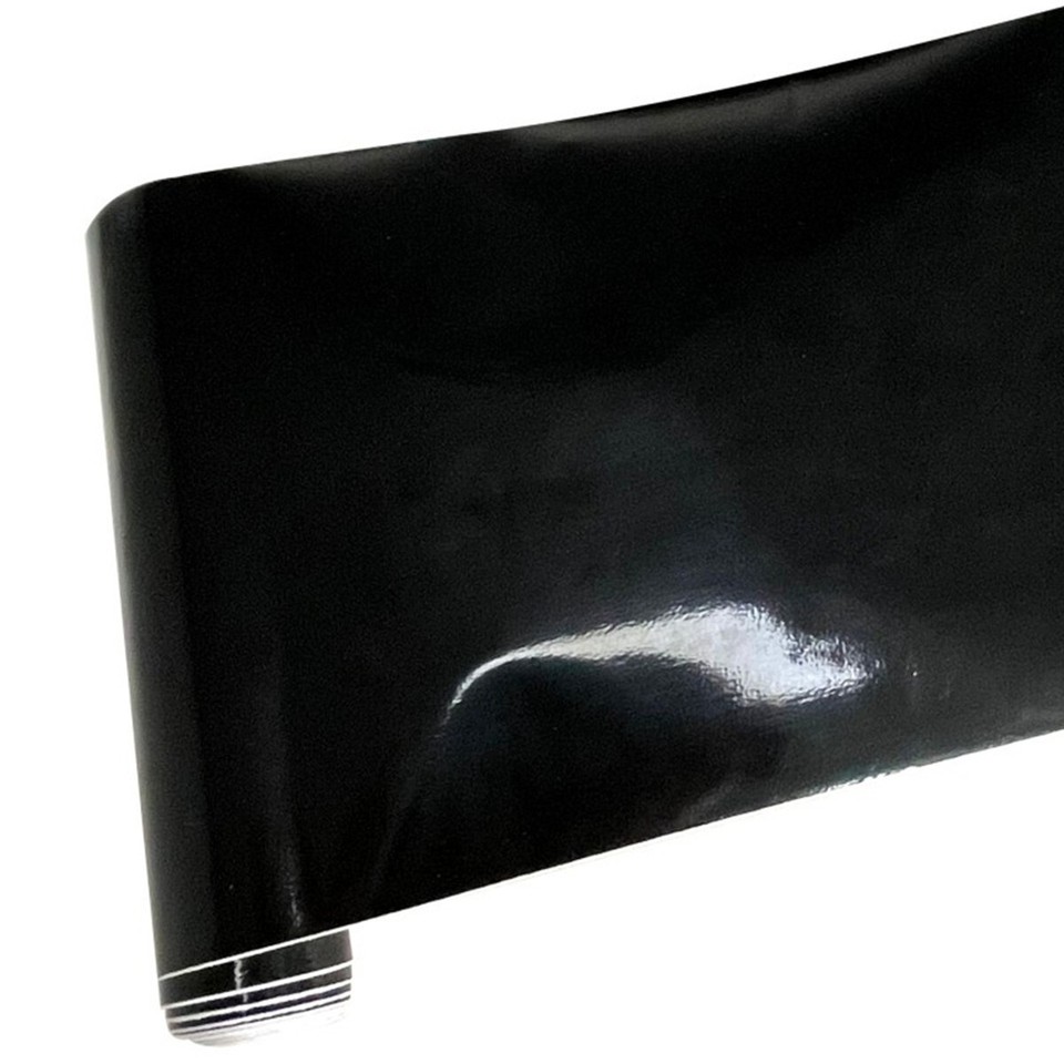 140X20CM Black Gloss Vinyl Sun Strip Car Van Front Windscreen Sunstrip ...