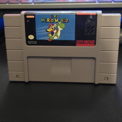 Super Mario World SNES (Super Nintendo SNES, 1991) Authentic | eBay
