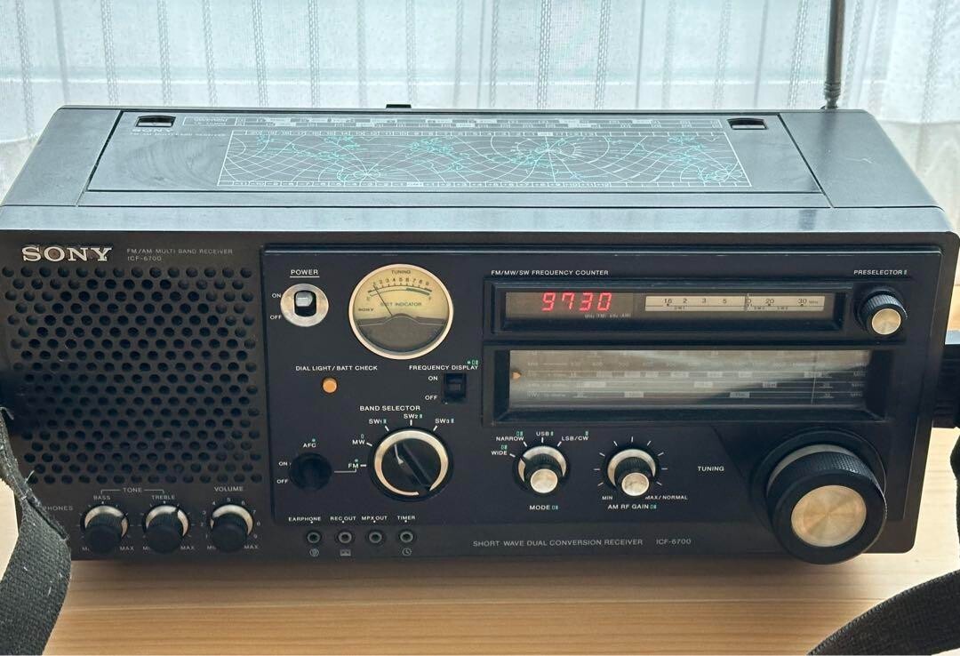 SONY ICF-6700 Radio 5-Band Multiband Receiver Working Confirmed | eBay