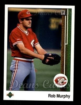 1989 Upper Deck #372 Rob Murphy Reds 8 - NM/MT | eBay