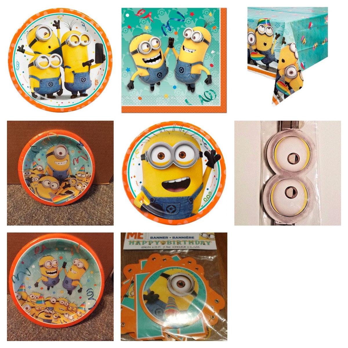 Despicable Me Party Plates