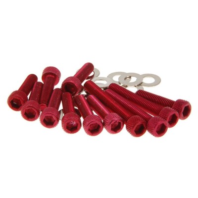 Anodized Ergal Red Screws Kit Carter Betamotor 50 Quadra 2000-2001 | eBay