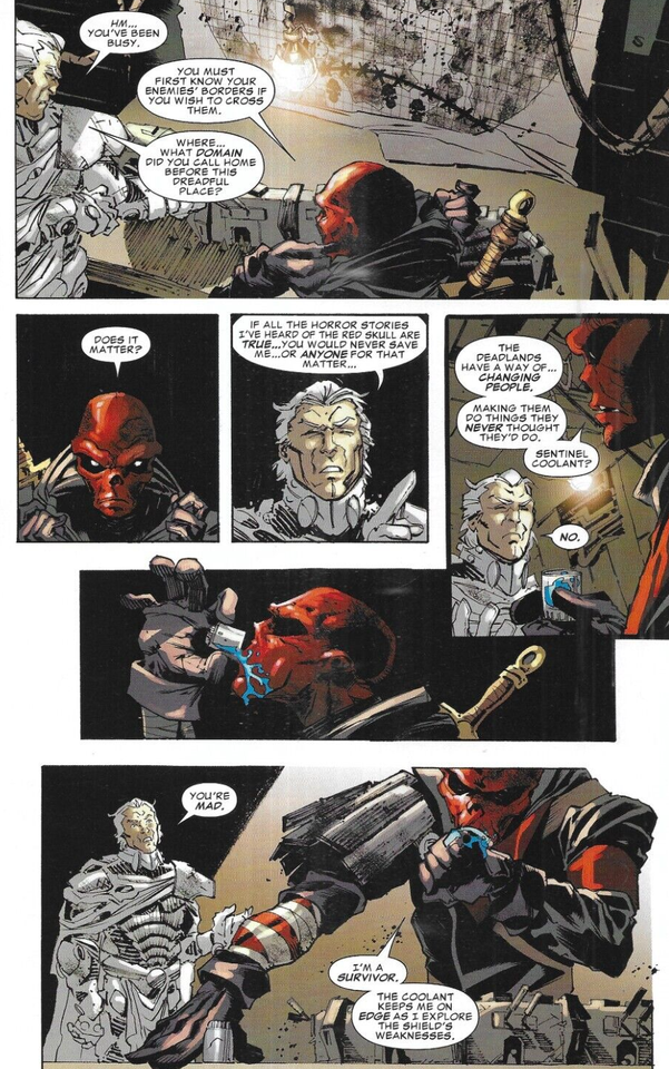 Red Skull Comic 2 Cover A Riley Rossmo First Print 2015 Joshua ...