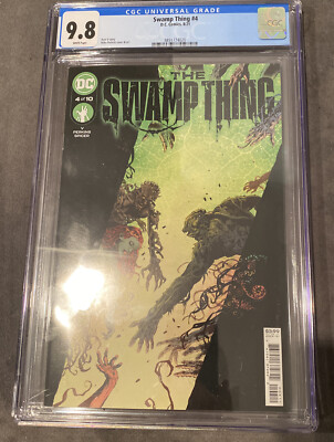 The Swamp Thing #4 8/21 9.8 CGC Mike Perkins Cover Ram V Story | eBay