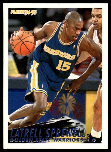 1994-95 Fleer #77 Latrell Sprewell Golden State Warriors | eBay