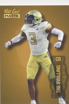 MB-106 TRE SWILLING 2022 Wild Card Matte GOLD RC SAINTS | eBay