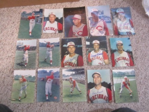1961 Cincinnati Reds Baseball Autographed George Brace Photo Collection ...