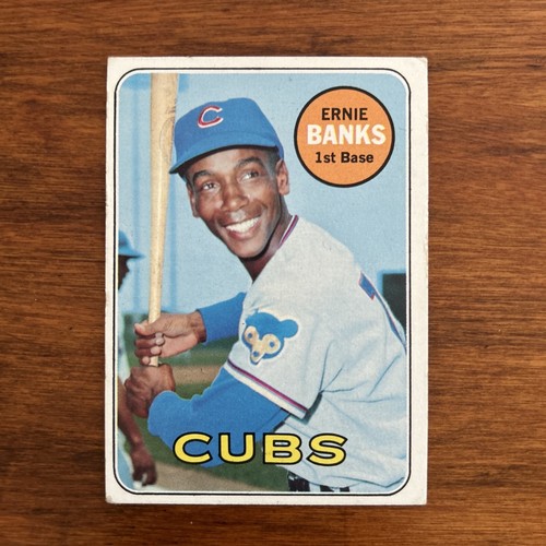 1969 Topps Baseball Ernie Banks Chicago Cubs Card #20 | eBay