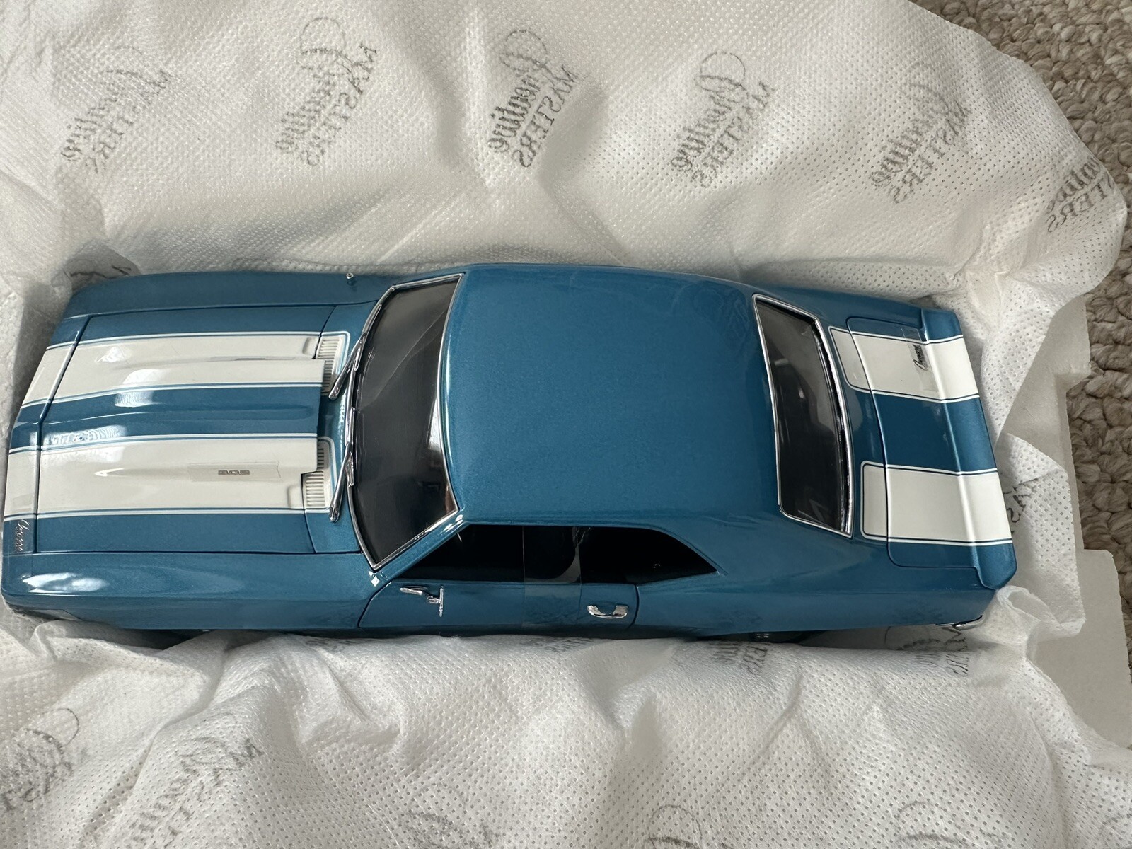 “RELISTED” Revell 1:20 Creative Masters 1969 Blue Camaro Z28 NIB ...
