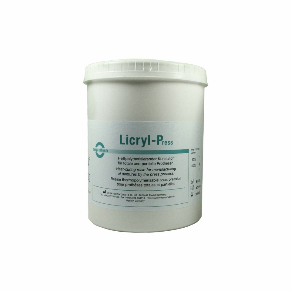 Dental Licryl Press Full Cast Restoration Acrylic Denture Base Heat ...