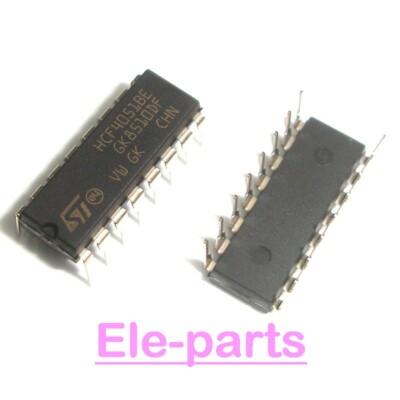 10 PCS HCF4051BE DIP-16 HCF4051BEY HCF4051 Analog Multiplexer ...