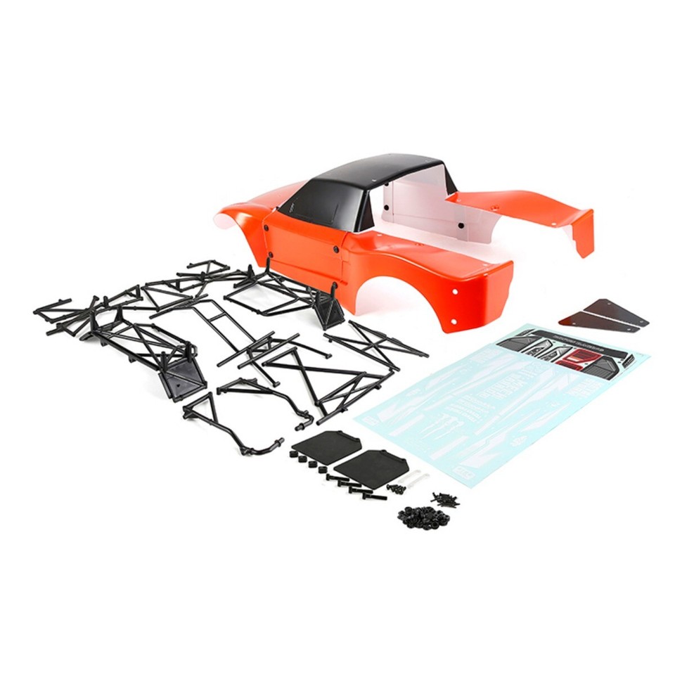 Upgraded Metal Roll Cage w/ Body Shell For RC 1/5 LOSI 5IVE-T & Rovan ...