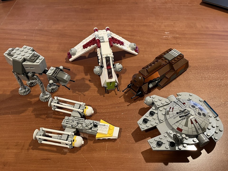 LEGO Star Wars Mini Sets 4488 4489 4490 4491 & Bonus 100% Complete | eBay
