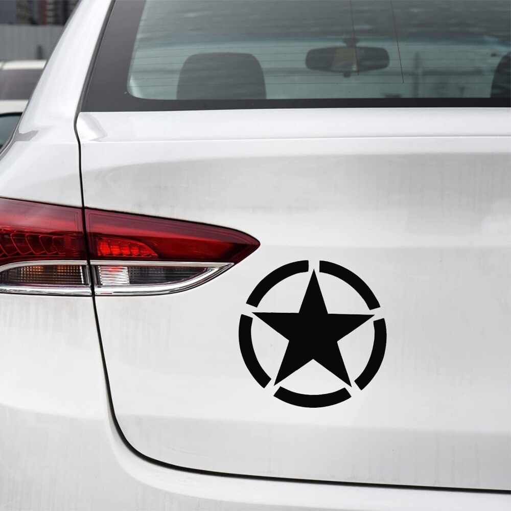 2pcs 4.3inch Funny Star Car Sticker for Cars Trucks Motorcycle SUV | eBay