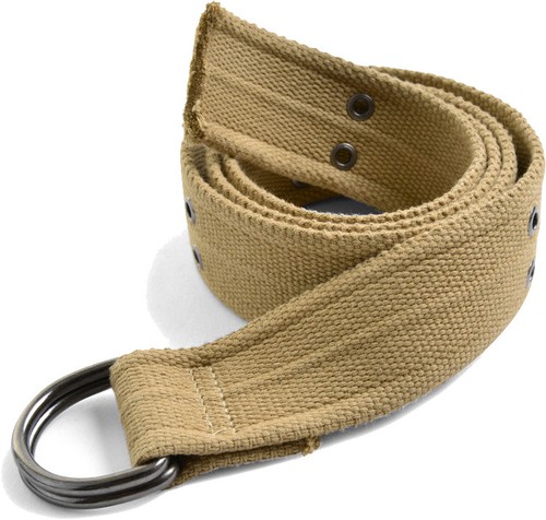 D Ring Military Pistol Style Belt 1.5" Heavy Duty Vintage Army Tactical ...