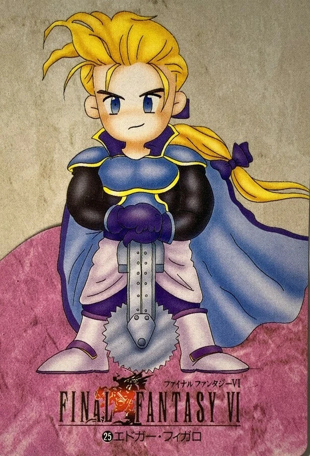 Edgar Ff6 Sprite