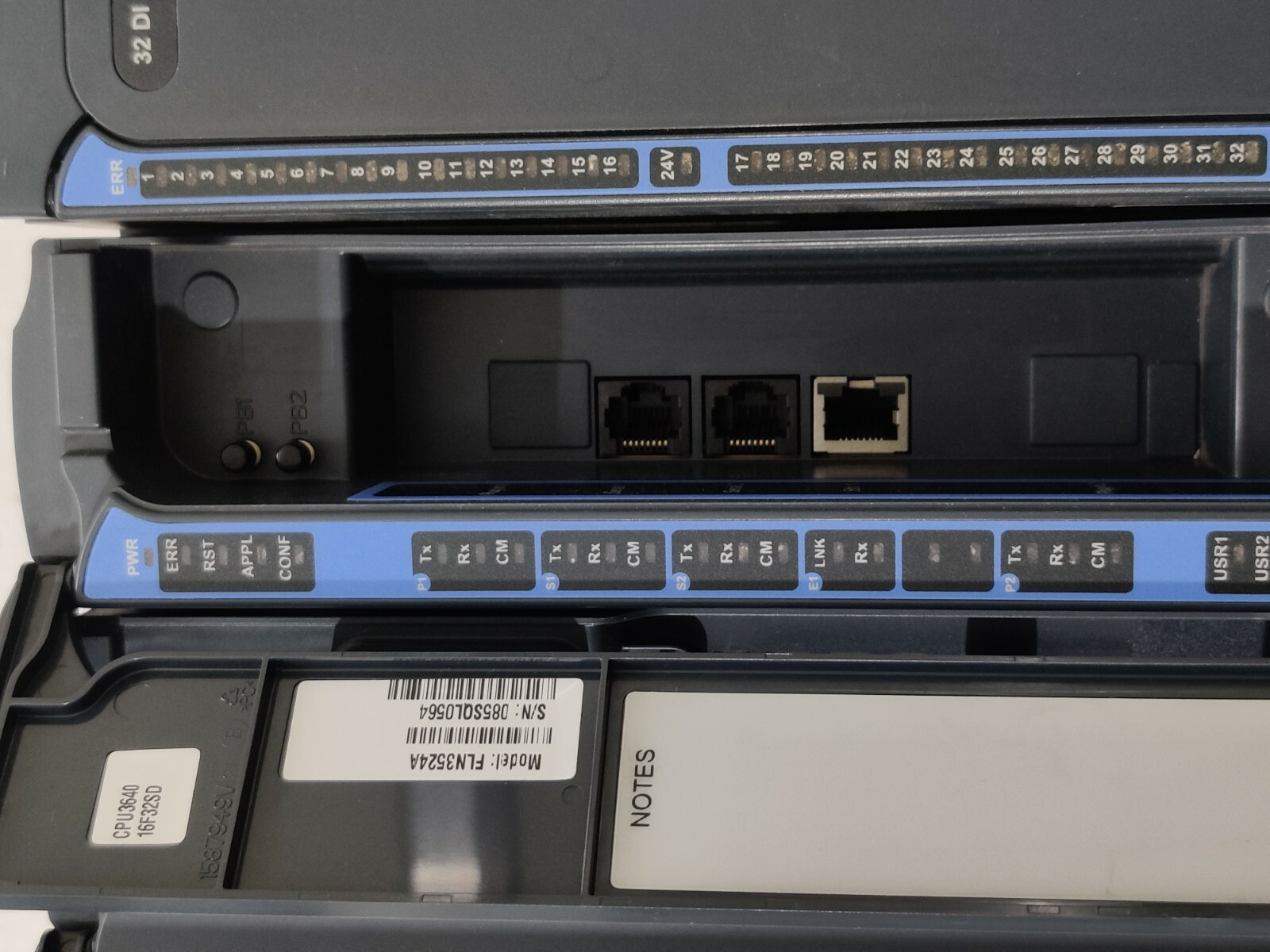 Motorola CPU Ace3600 and Power Supply SCADA Remote Terminal FLN3524A ...