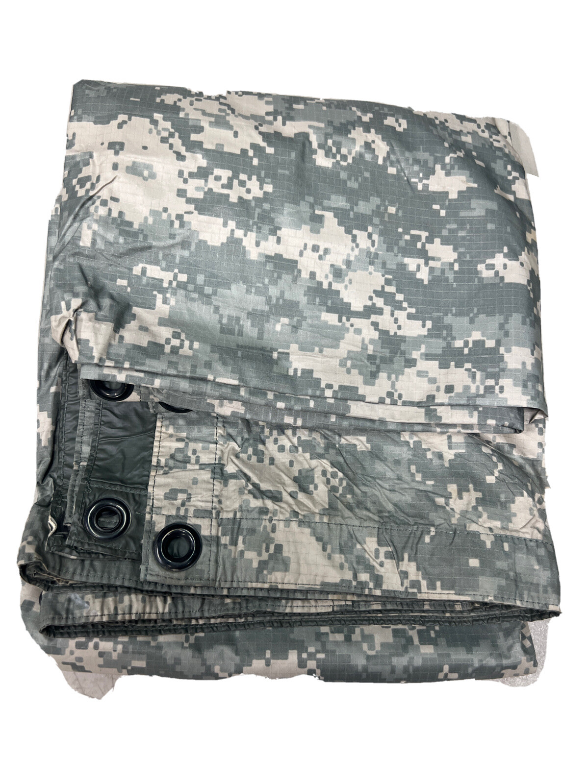 NEW USGI Army USGI Field Tarpaulin Tarp ACU Foliage Reversible 90" x 80 ...