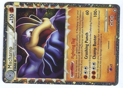 POKEMON HS4 TRIUMPHANT PRIME HOLO N° 95/102 MACHAMP 150 HP Attak 100 ...