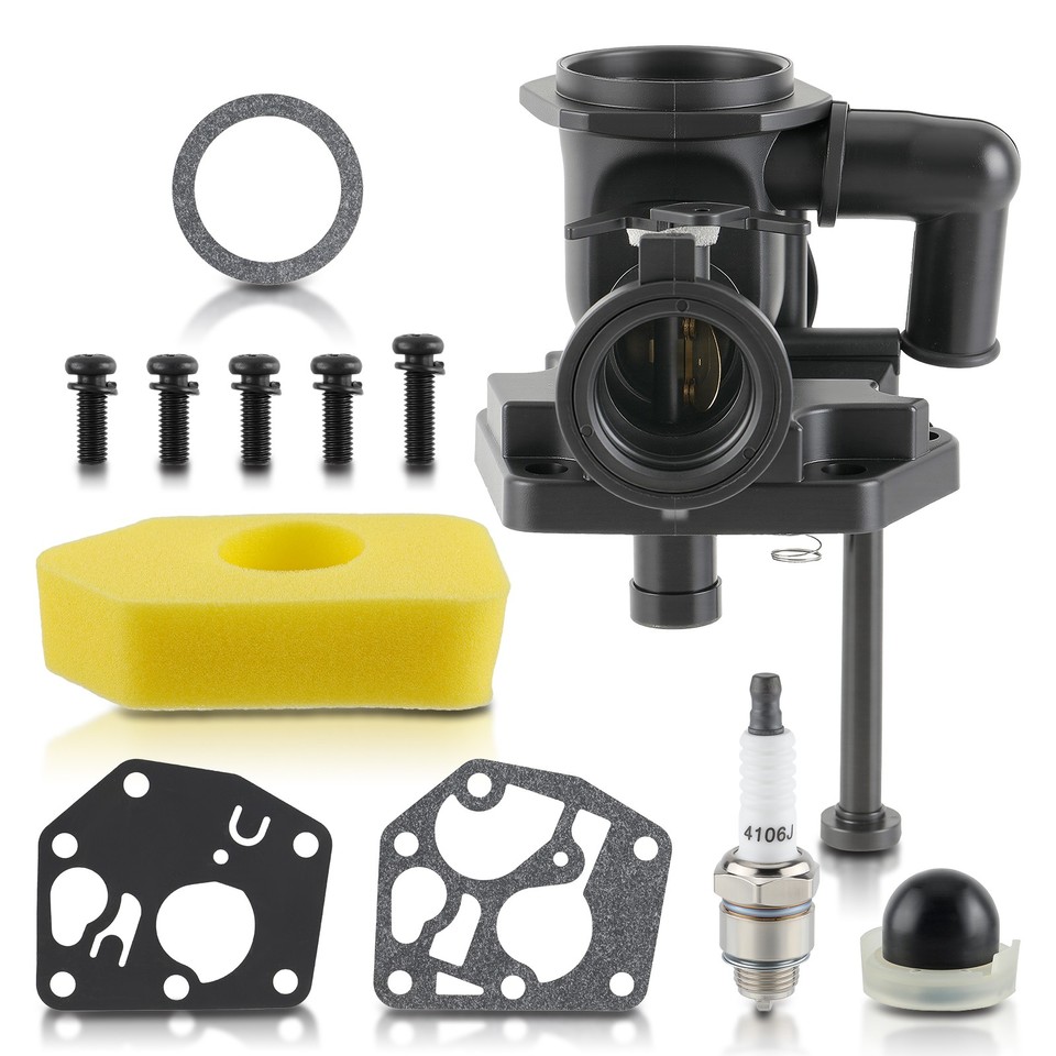 Carburetor & Tune up Kit For B&S 499809 498809A 494406 3HP 3.5 3.75 4.5 ...