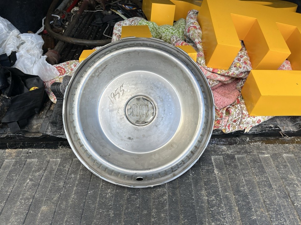 1955 1956 Buick Roadmaster Century 15" Hubcap Hub Cap Wheel Cover 55 56 ...