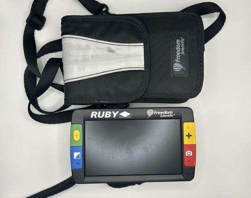 Freedom Scientific Ruby Handheld Video Magnifier 5 mp No Charger w ...