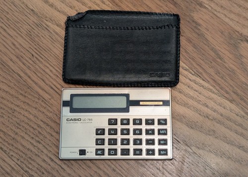 Casio LC-785 Electronic Calculator LC-785 Used | eBay