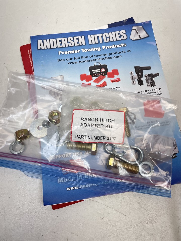 ANDERSEN 3100 RANCH HITCH UNIVERSAL STRAIGHT ADAPTER 5TH WHEEL TRAILER ...