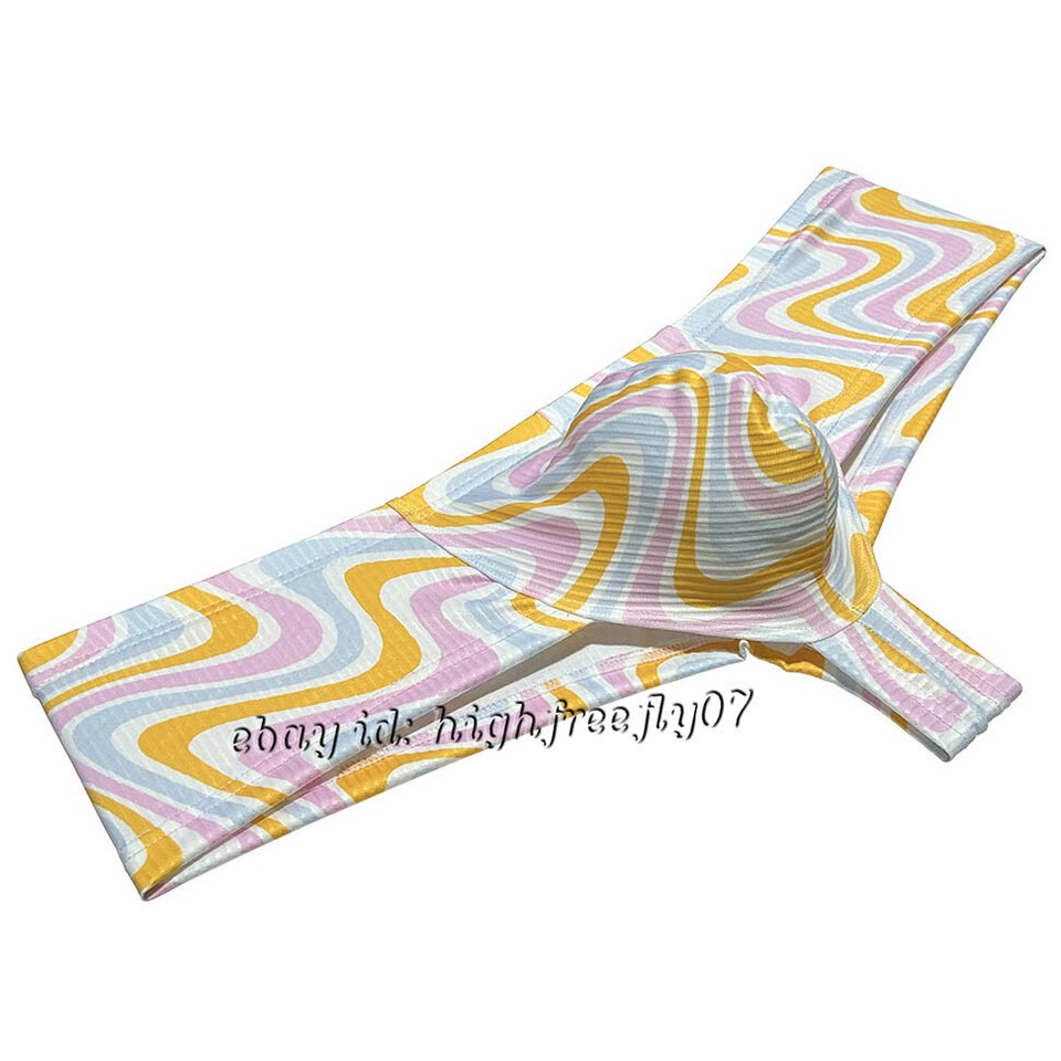 Men's High Cut Cheeky Brief Pouch Underwear Male Boy Shorts Mini Cheeky ...