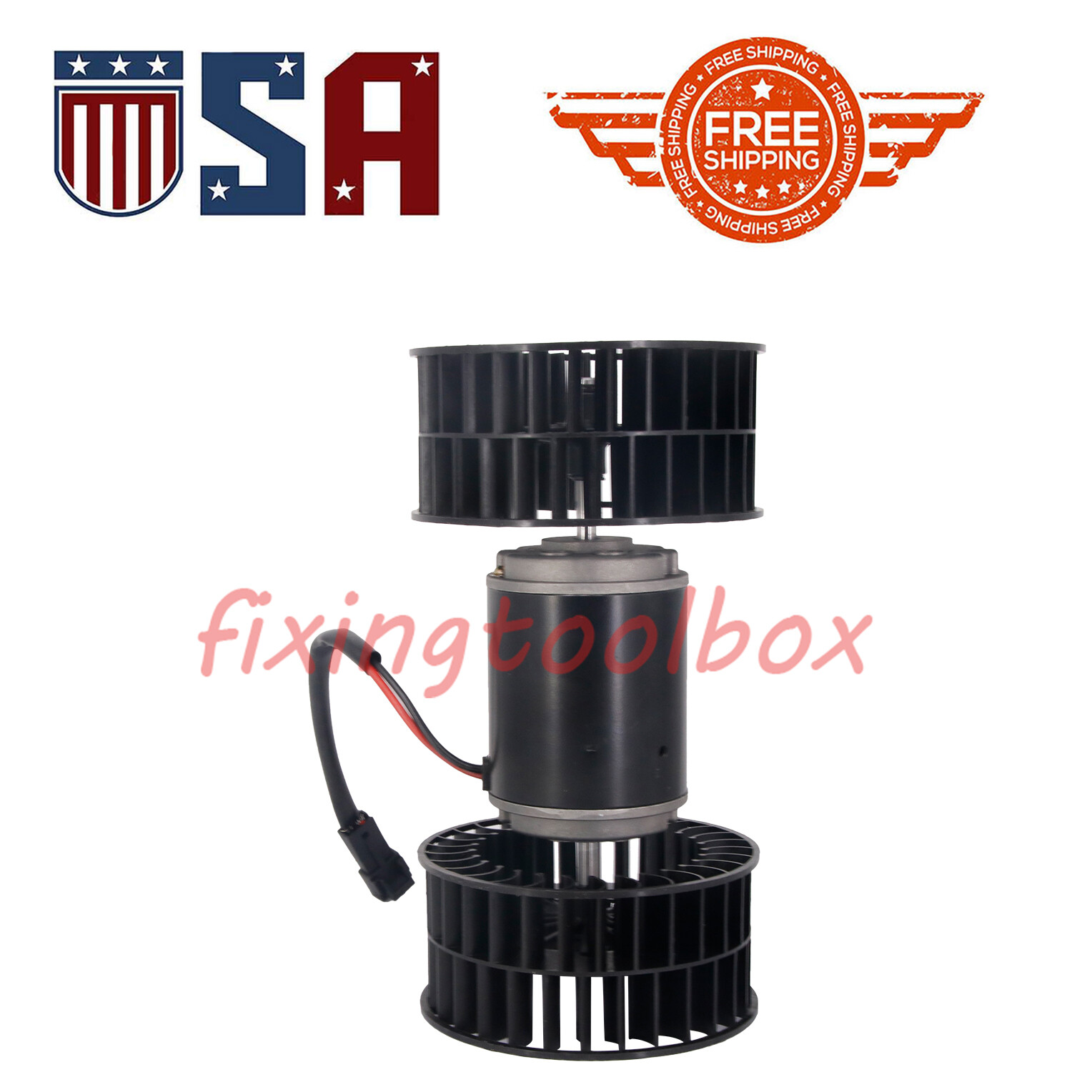 A/C Heater Blower Motor w/Fan Cage 3946686 351034171 for VOLVO TRUCK VN ...