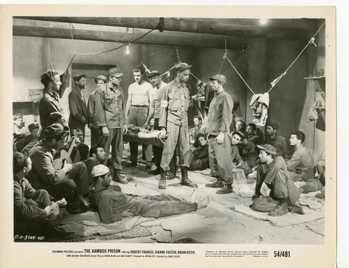 8 x 10 Scene The Bamboo Prison 1954 starring Robert Francis, Brian ...