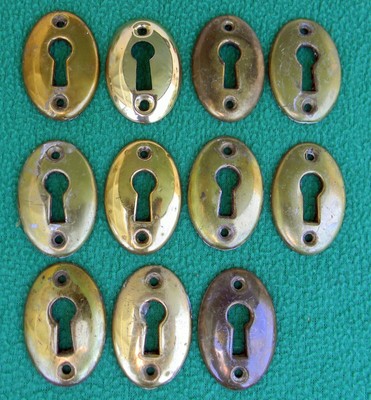 Escutcheons & Key Hole Covers - Vintage Brass Door