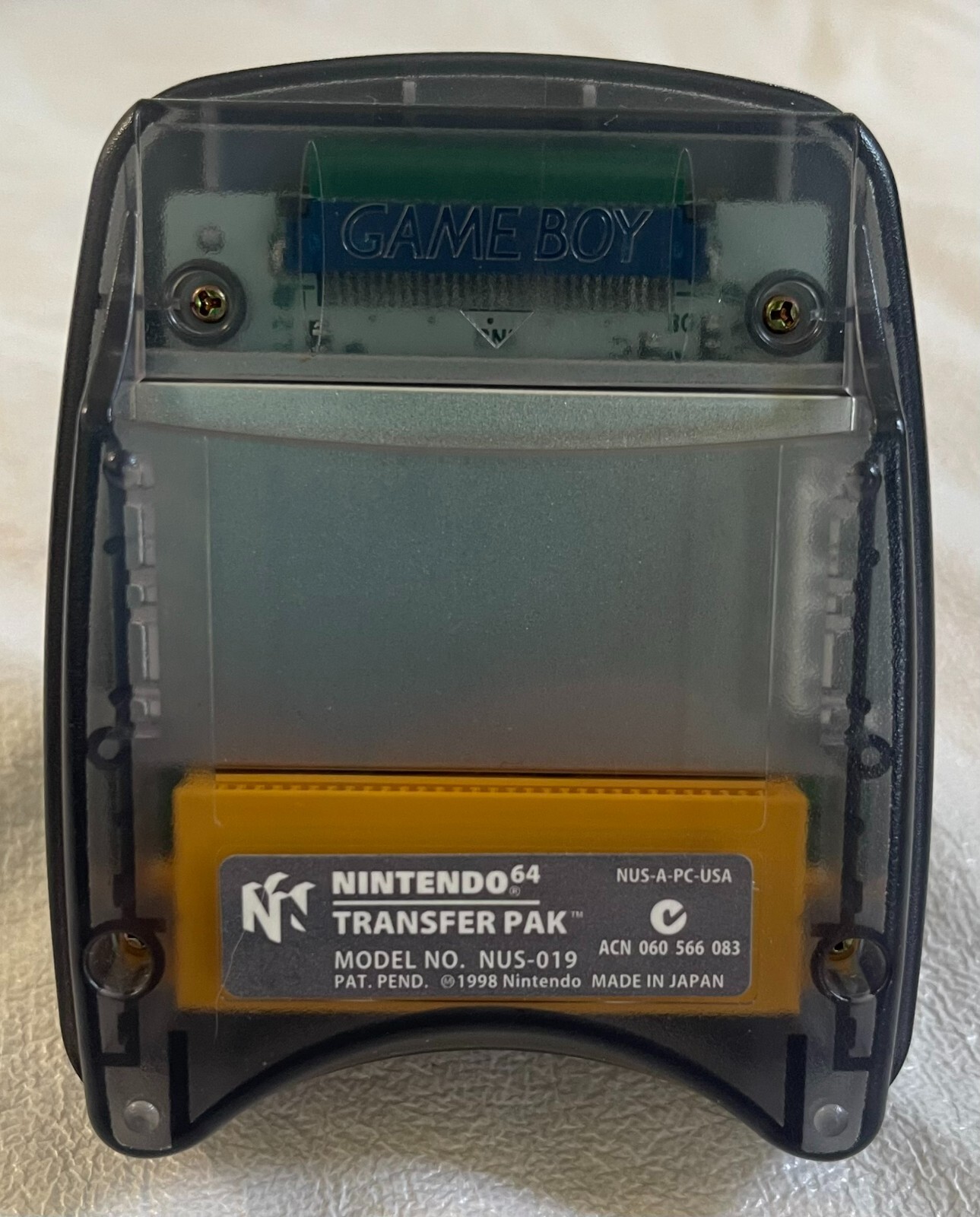 GREAT Nintendo 64 N64 GameBoy Transfer Pak Video Game Controller ...