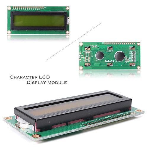 16x2 1602 DC 5V LCD Character Module Display w/ Tutorial HD44780 Bezel ...