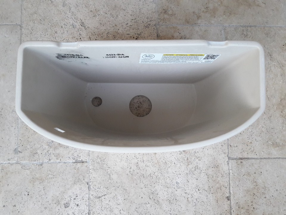 4418 KOHLER TOILET TANK 4421 WHITE | eBay