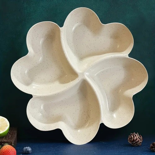 Divided Party Snack Plate Appetizer Serving Platter Nuts Dish Food ...