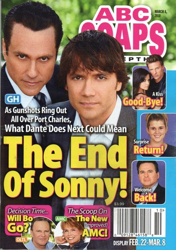 ABC SOAPS IN DEPTH Mar. 8 2010 Maurice Benard Dominic Zamprogna ...