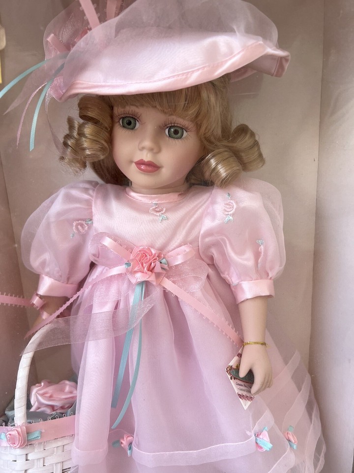 Victorian Collection Limited Edition Genuine Porcelain Doll by Melissa ...