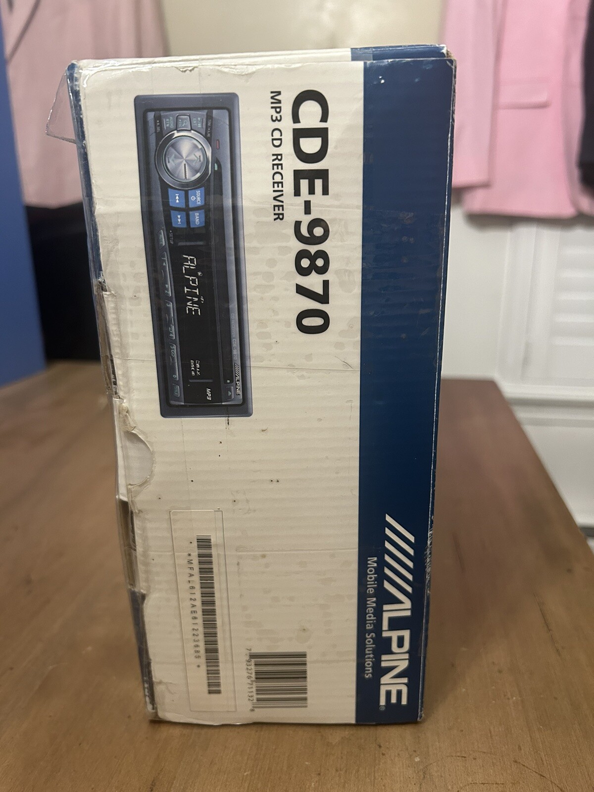 Alpine CDE-9870 CD Player In Dash Receiver for sale online | eBay