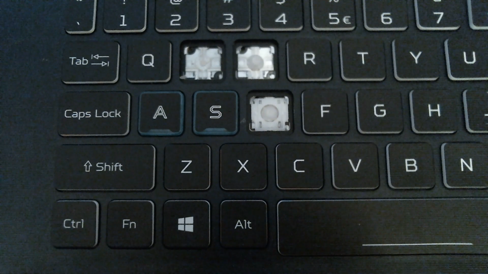 Acer Nitro 5 AN515-45 | AN515-56 | AN515-57 REPLACEMENT KEYBOARD KEYS ...