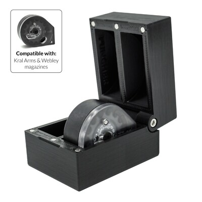 Kral Arms Puncher & Webley Raider Mastiff En4cer Magazine Case Magnet ...