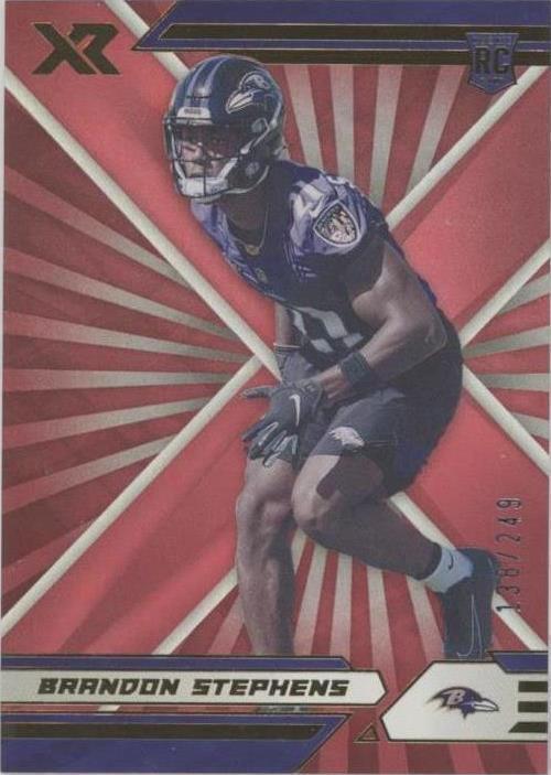 2021 Panini XR - Rookies Brandon Stephens #170 Red /249 (RC) for sale ...