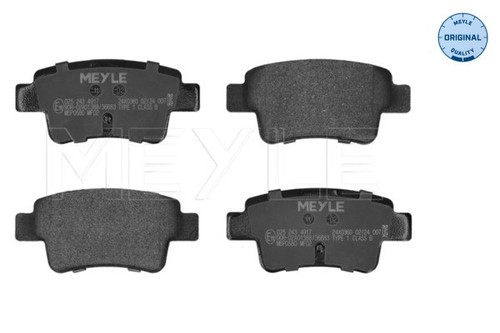 BRAKE PAD SET DISC BRAKE 025 243 4917 FOR FIAT GRANDE/PUNTO OPEL CORSAD ...