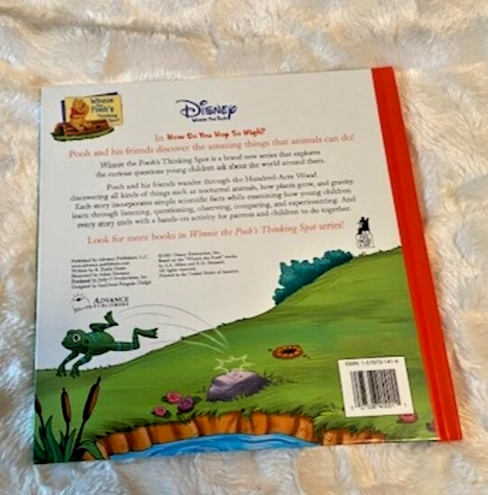 Disney Winnie the Pooh's Thinking Spot How do you Hop so High? Book 1 ...
