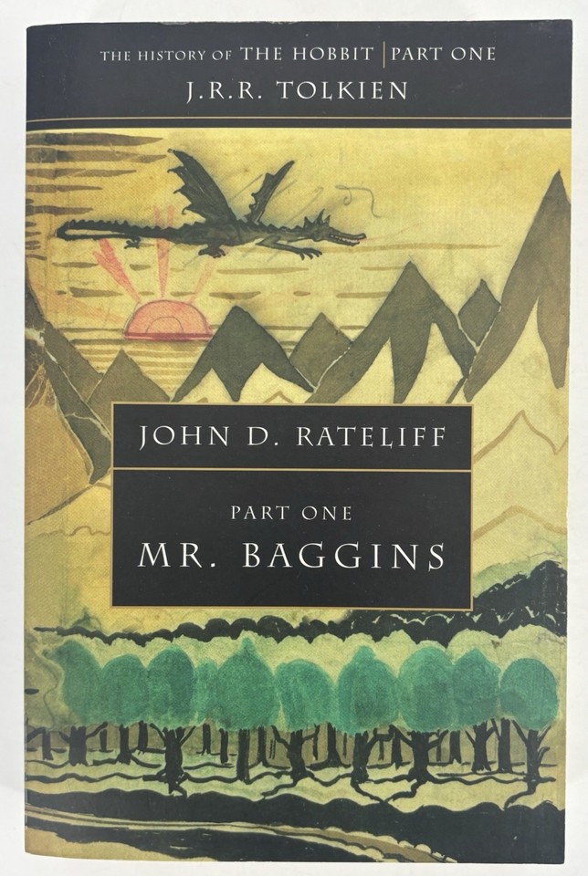 The History of the Hobbit Part 1 Mr Baggins & Part 2 Return To Bag End - Tolkien | eBay