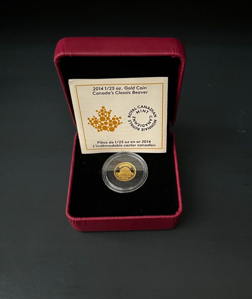 2014 50c Canada's Classic Beaver - Pure Gold Coin | eBay
