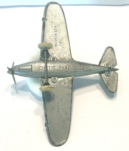Tootsietoy “Rare” Curtis P-40 Toy Fighter Plane # 721 Complete ...